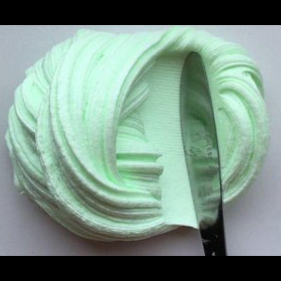 Other | Lime Green And Sky Blue Butter Slime | Poshmark